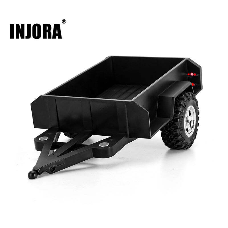 INJORA Utility Trailer with Hitch For 1/18 RC Crawler TRX4M – RC models ...