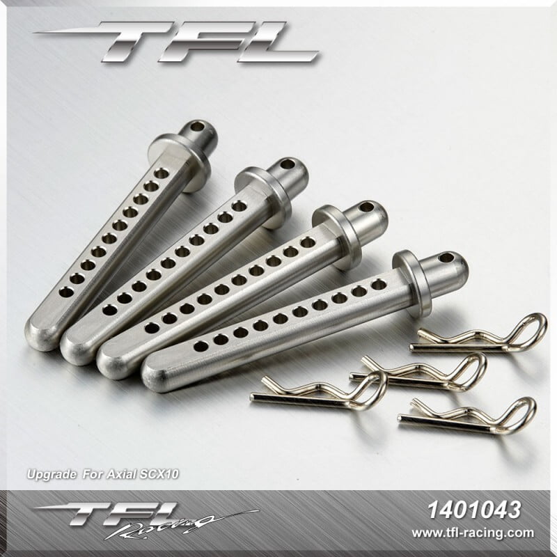 TFL SCX10 Aluminium Body Post (Set) – RC models Part | Noah's RC Ark
