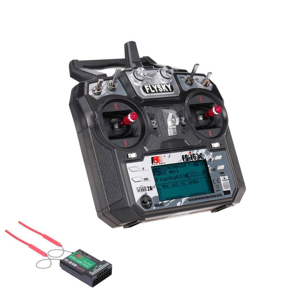 Flysky i6X Transmitter w/iA10B Receiver – RC models Part | Noah's RC Ark