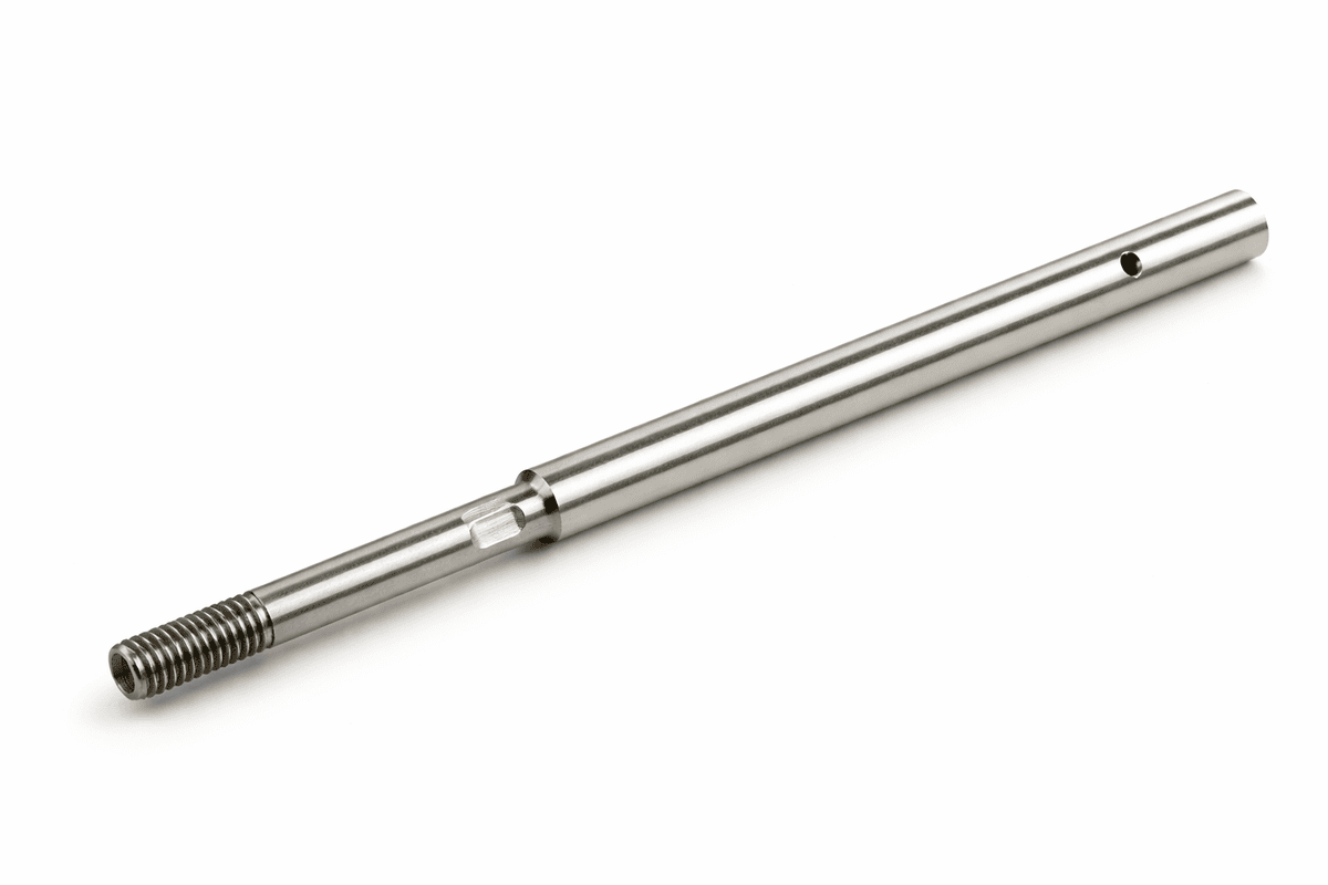 316 Stainless Steel Positive Hard Shaft W/ Screw Thread – RC models ...