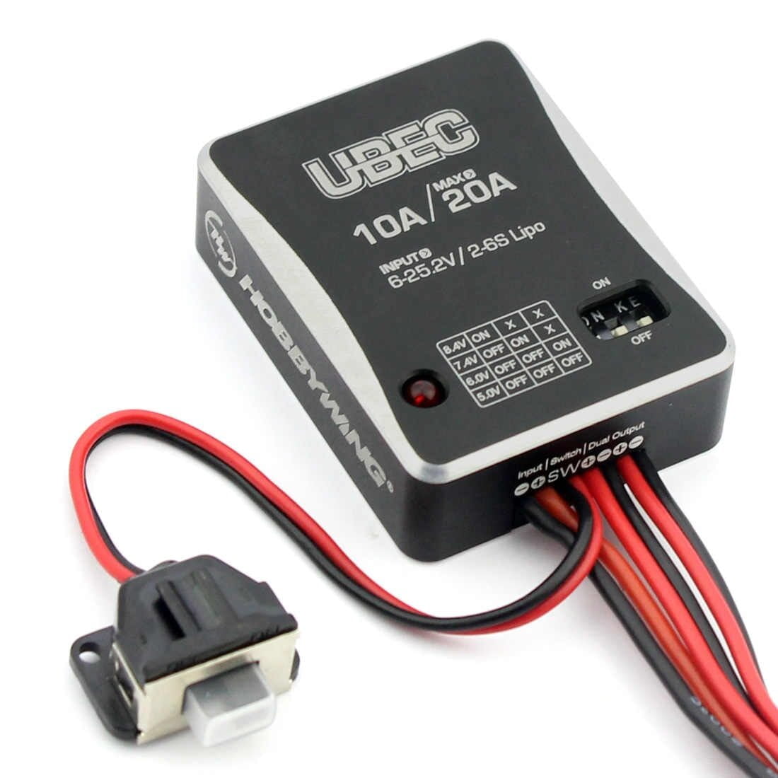 Hobbywing UBEC 10A 6S – RC models Part | Noah's RC Ark