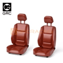 GRC 1/10 Sacle Hard Plastic Seats Reddish-brown 2pcs – RC models Part ...