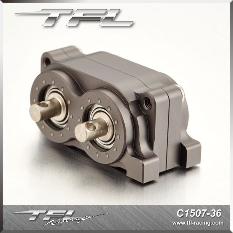 TFL Aluminium Reverse Transfer Case Assembly – RC models Part | Noah's ...