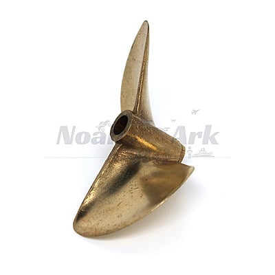 TFL 72mm 2 Blade Copper Propeller 1.2" Pitch (6.35mm,1/4")