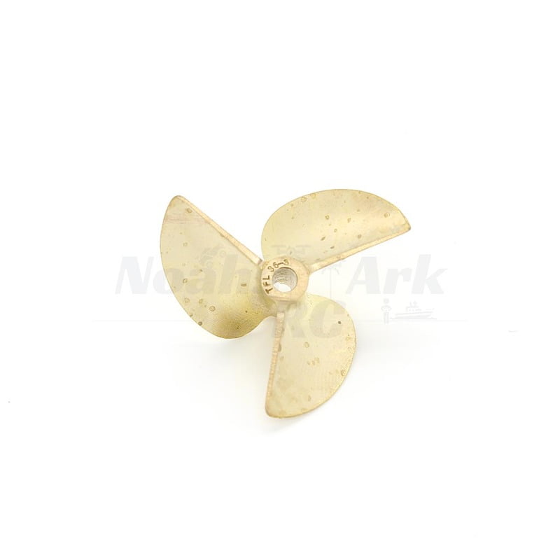 TFL 36mm 3 Blade Copper Propeller 1.4" Pitch (3.18mm,1/8")