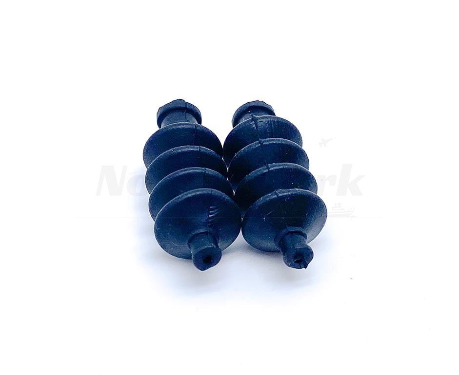 2 x Small Rubber Bellows (32mm) – RC boats Part | Noah's RC Ark