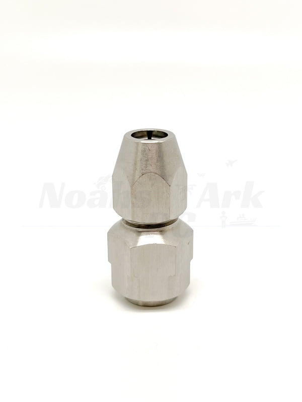 Stainless Motor Flexi Coupling (M8 x 6.35mm (¼")
