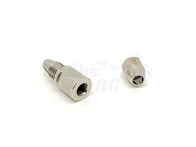 Stainless Motor Flexi Coupling (M6.35 x 4mm)