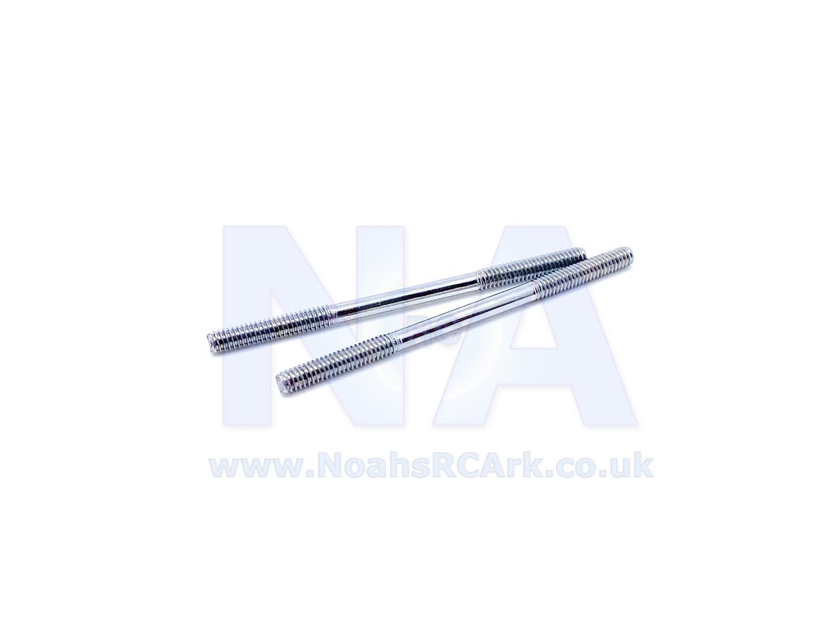 2 x Stainless Pushrods (M3) – 140mm RC models Part | Noah's RC Ark