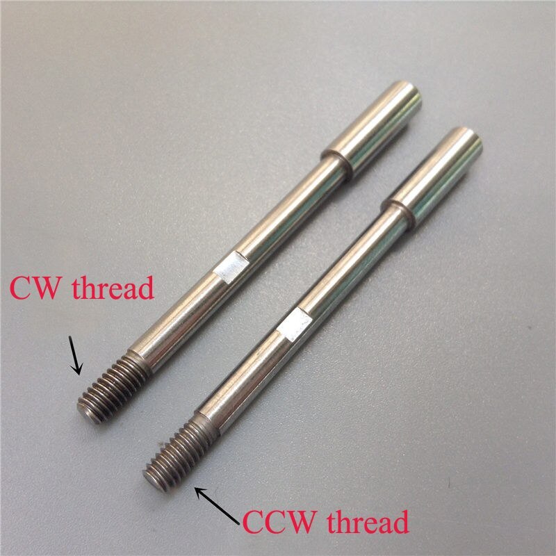 RC Boat Stub Shaft Stainless Steel CW/CCW 4mm Square Rigid Counter ...