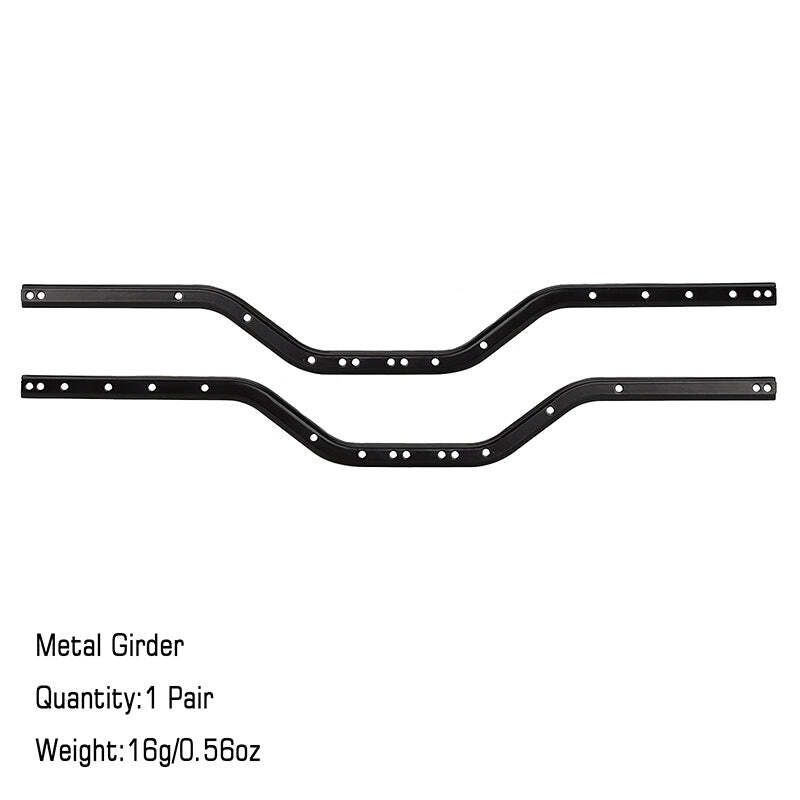 INJORA 1 Pair Metal Girders, Chassis Frame Rails for Axial SCX24 – RC ...