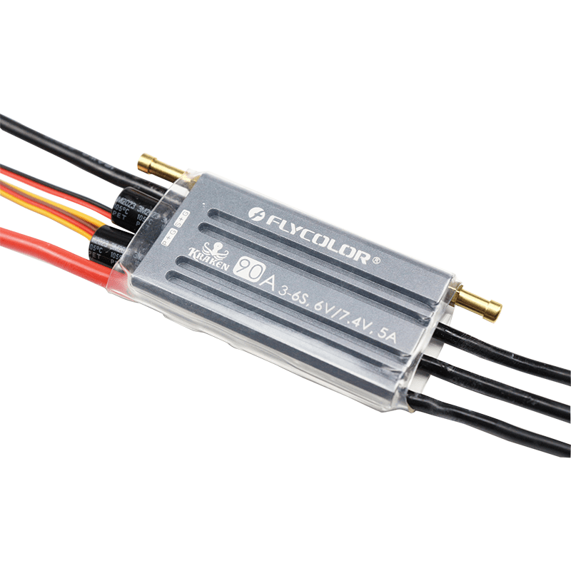 Flycolor Kraken ESC Speed Controller 90A Current 3-6S – RC models Part ...
