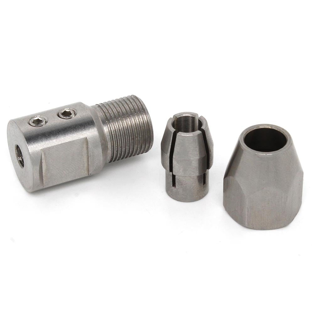 Stainless Motor Flexi Coupling (5 x 6.35mm (¼")