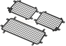 Stainless Steel Guard Mesh Black For TRX-4M New Bronco Window – RC ...